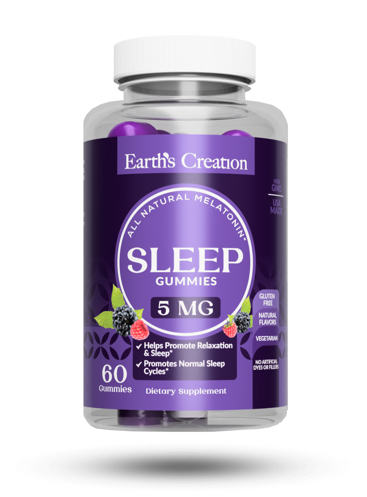 Melatonin Sleep Gummies – Earth's Creation USA