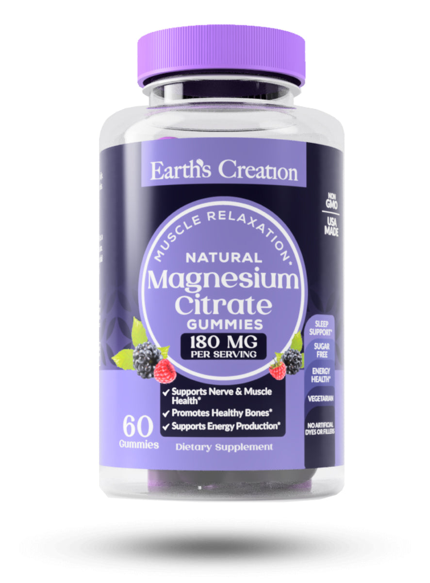 Magnesium Citrate Gummies – Earth's Creation USA
