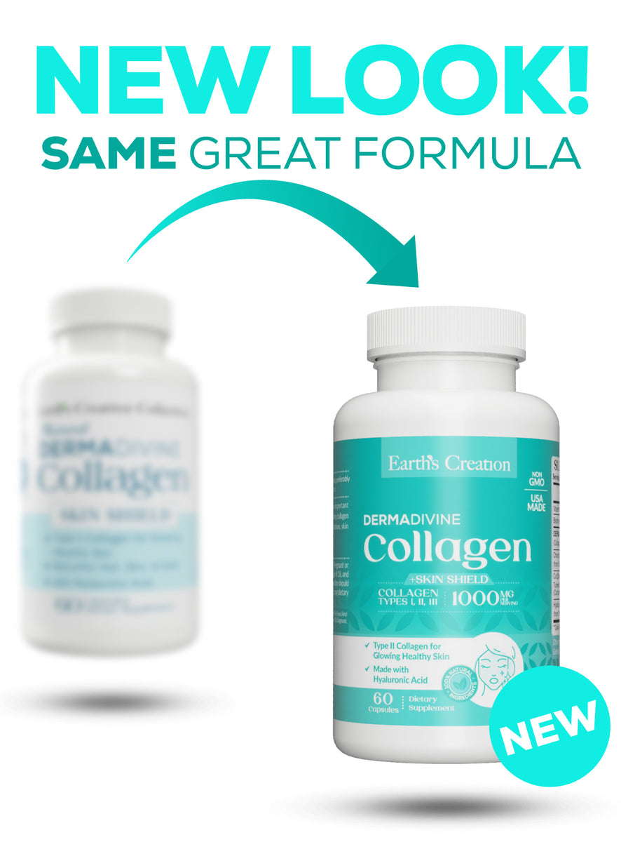 Derma Divine Collagen Skin Shield with Collagen Types I,II,III – Earth ...