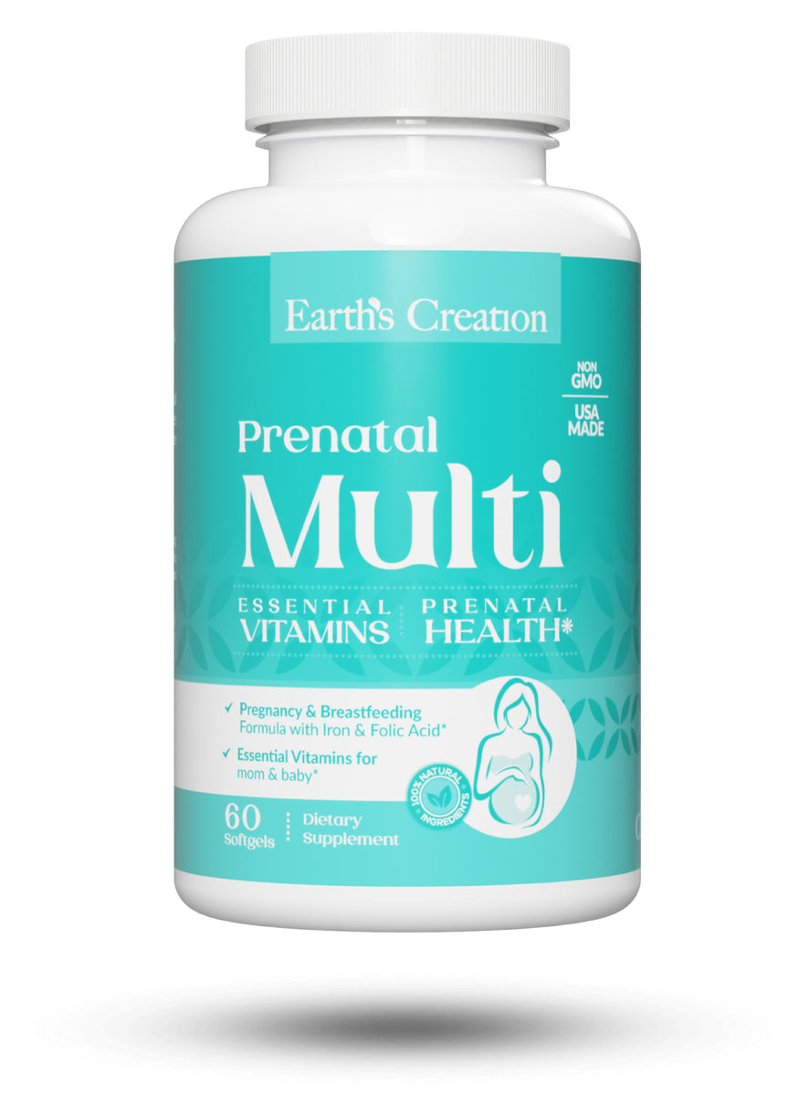 Prenatal with DHA Prenatal Multivitamin Softgel – Earth's Creation USA
